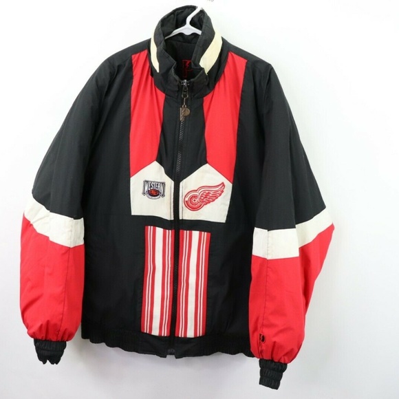 Pro Player | Jackets & Coats | Vintage Pro Player Detroit Red Wings Puffer Jacket | Poshmark